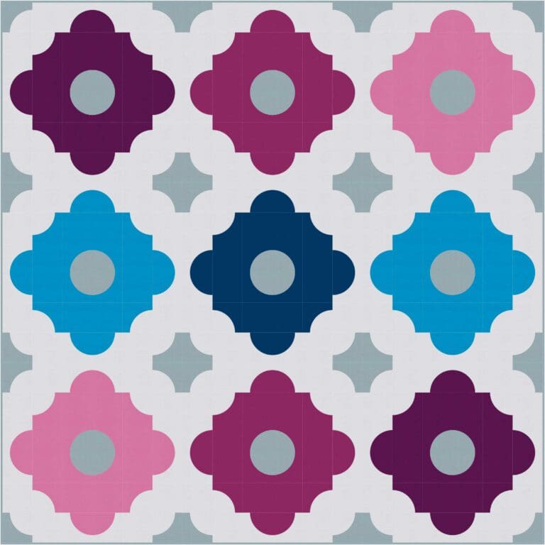 Moroccan Tiles PDF Quilt Pattern Release - Kustom Kwilts