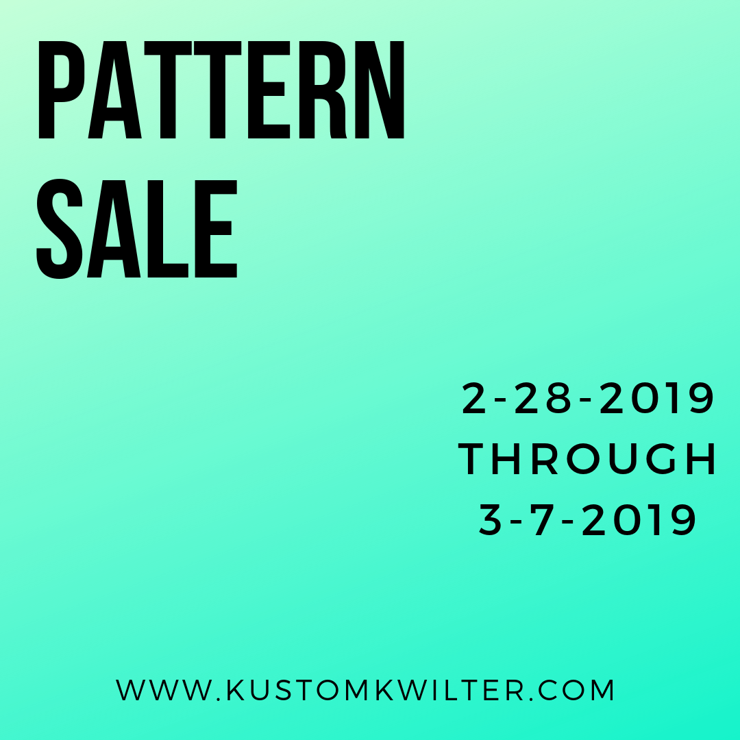 Pattern Sale - Kustom Kwilts