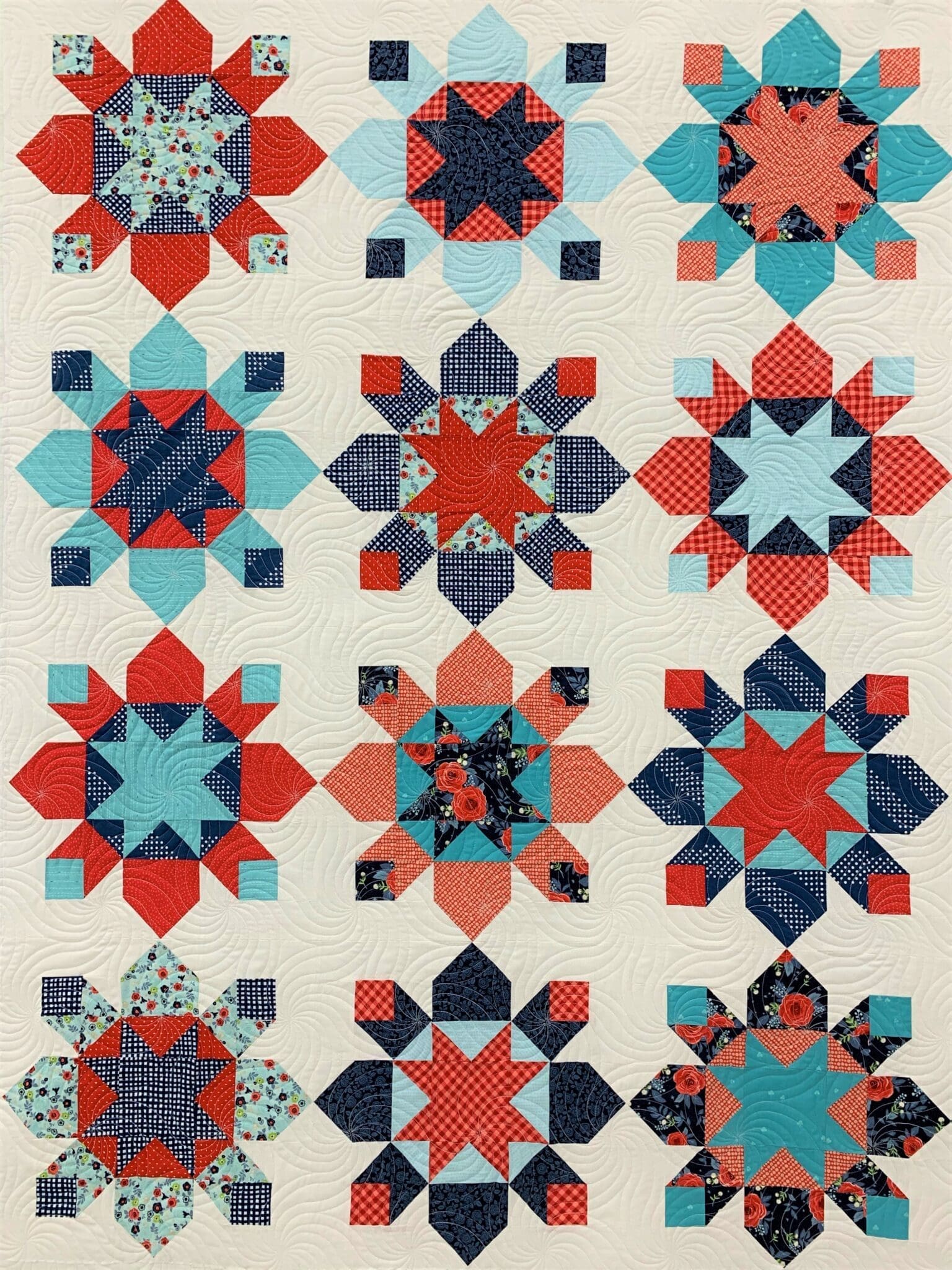 Kapow! Quilt PDF Pattern - Digital Download - Kustom Kwilts