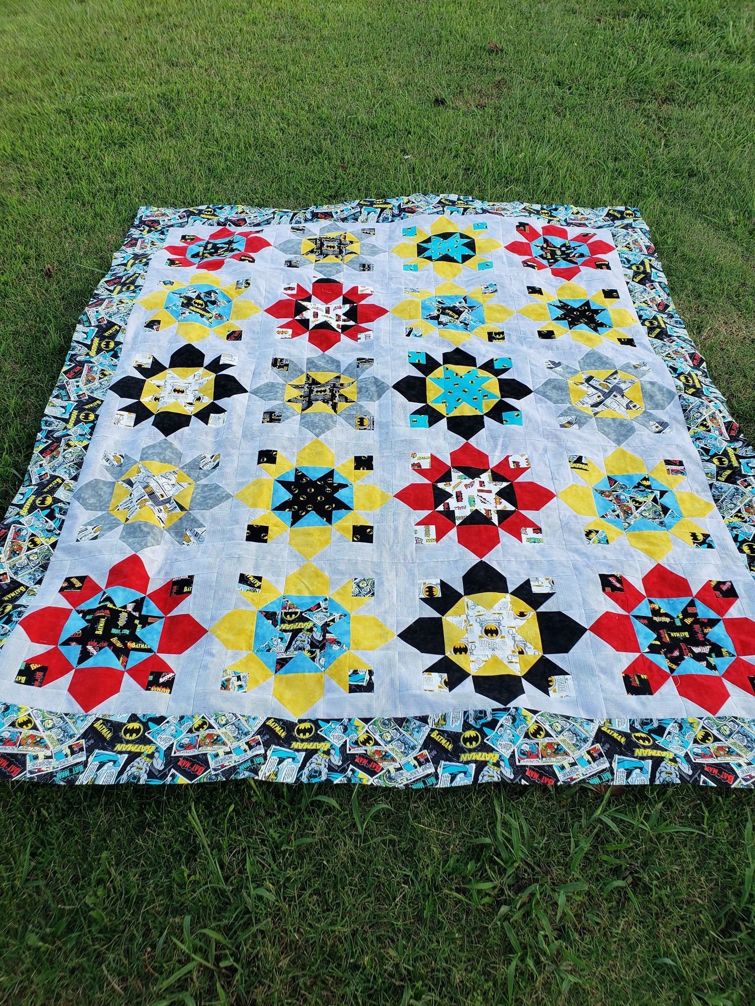 Kapow! Quilt Pattern - Kustom Kwilts