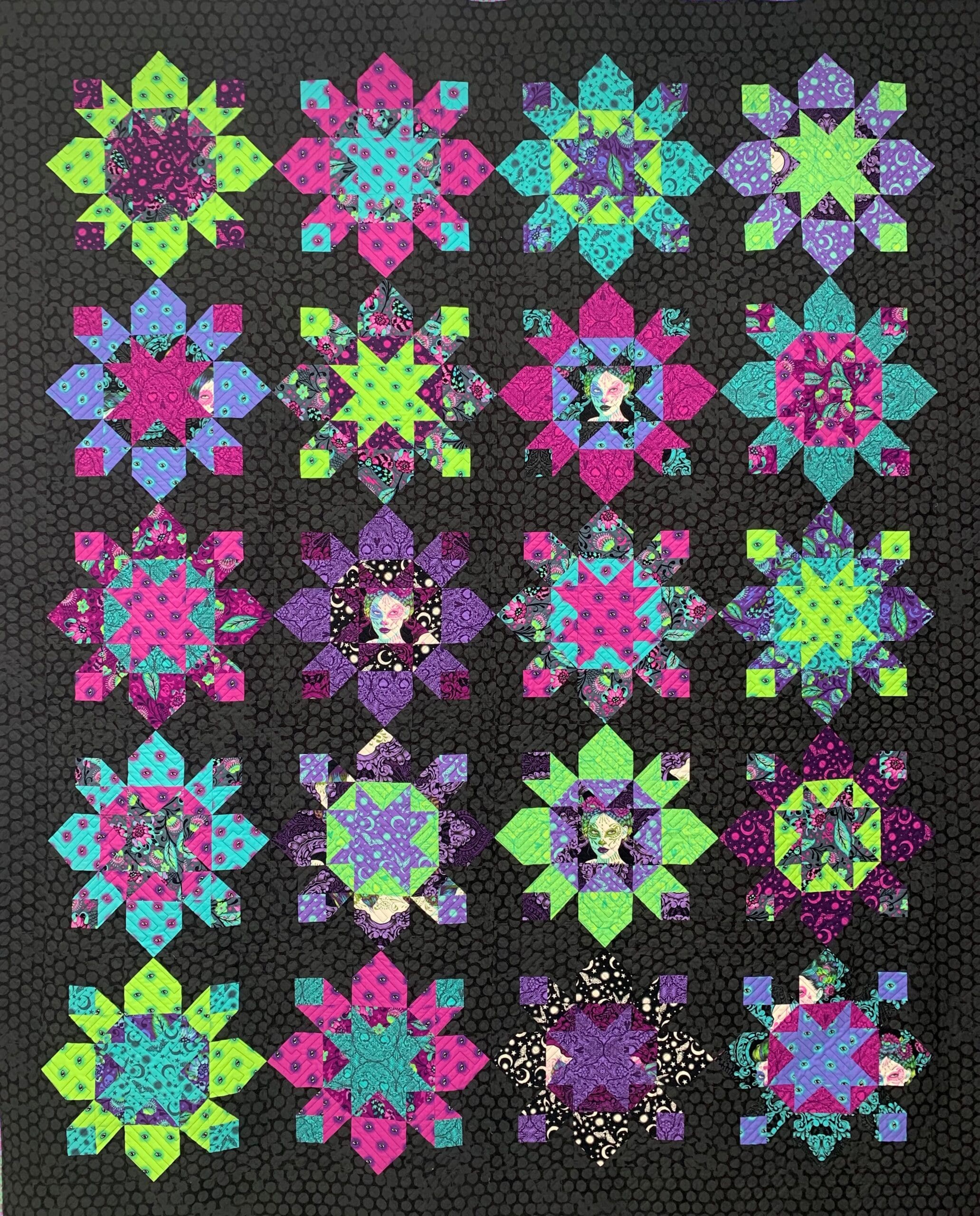 Kapow! Quilt Pattern - Kustom Kwilts