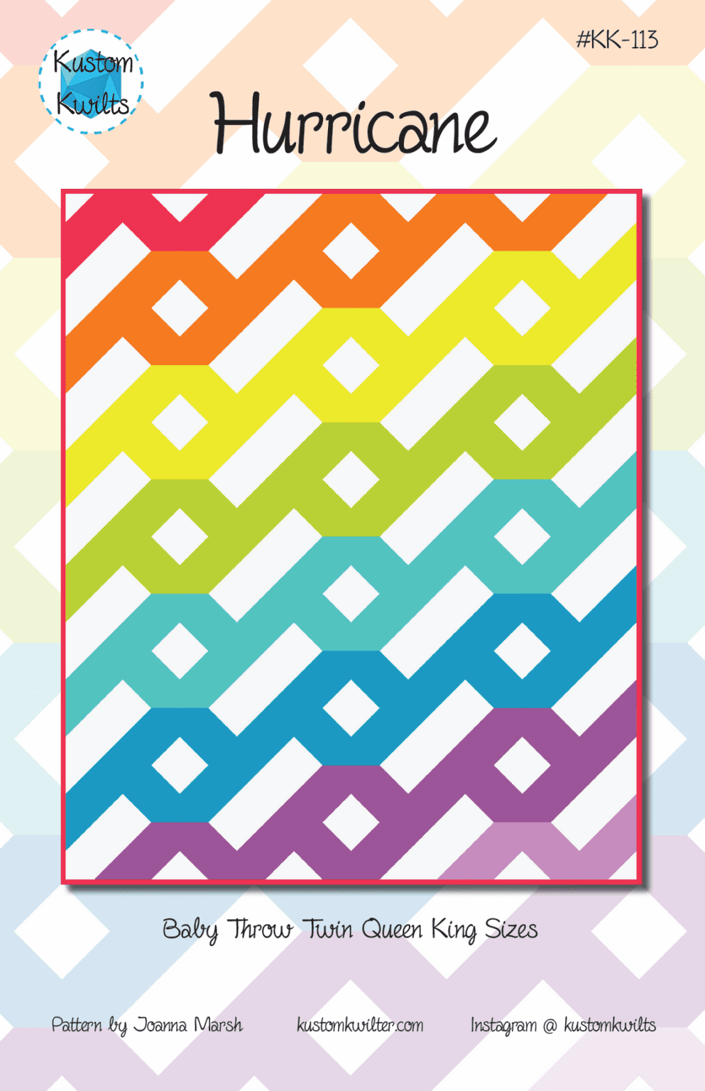Ice Breaker PDF Quilt Pattern - Digital Download - Kustom Kwilts