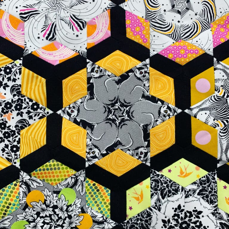 Spellbound EPP - a magical quilt pattern - Kustom Kwilts