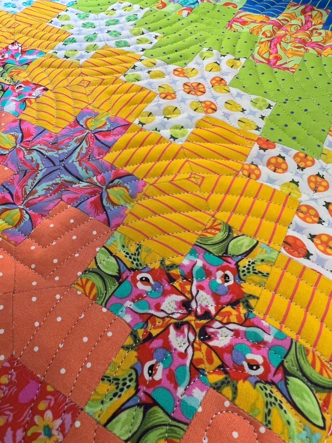 Scrappy Plus EPP Pattern (panel) by Joanna Marsh - English Paper Pieced ...