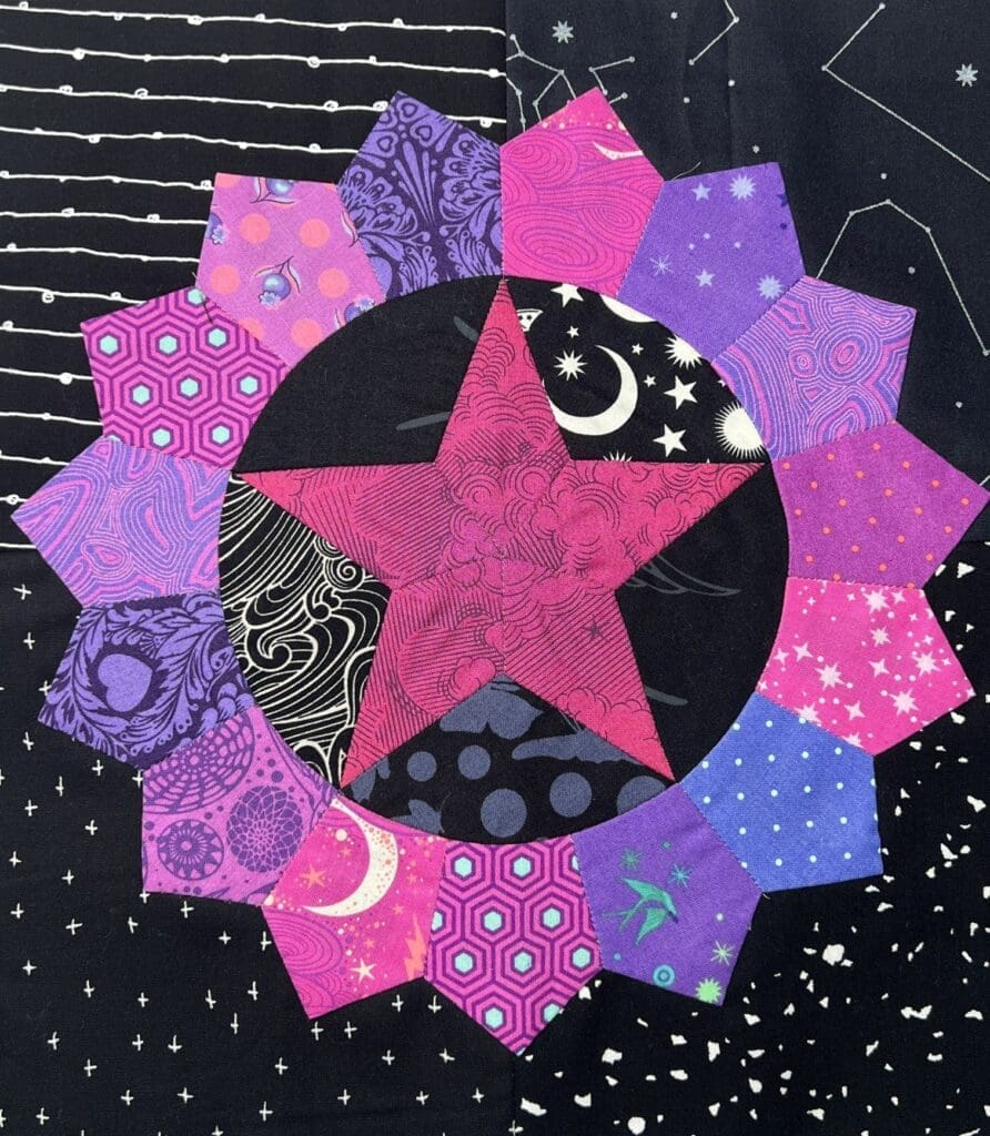 Lucky Stars EPP Quilt Pattern - Kustom Kwilts