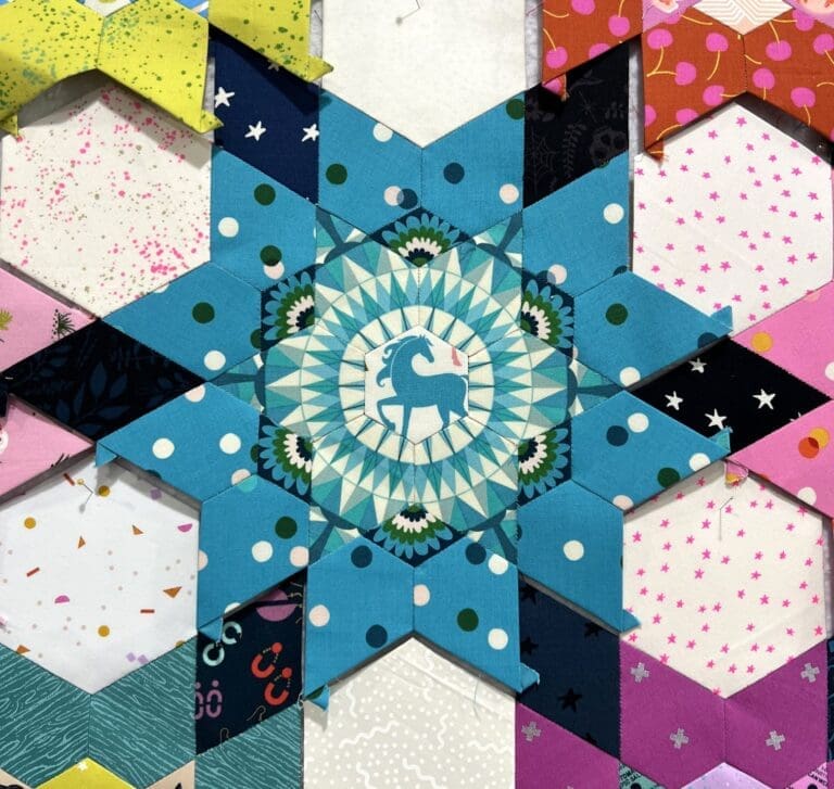 Enchanted EPP Quilt Pattern - Kustom Kwilts